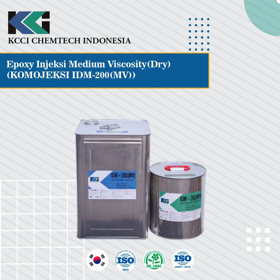 Jual Epoxy Injeksi Medium Viscosity(Dry) (KOMOJEKSI IDM-200(MV)) 15 Kg ...