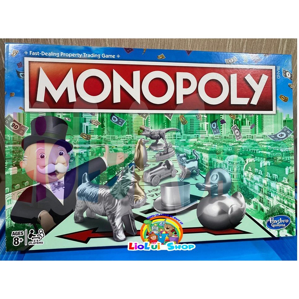 Jual MONOPOLY ORIGINAL HASBRO - GAME MONOPOLI | Shopee Indonesia
