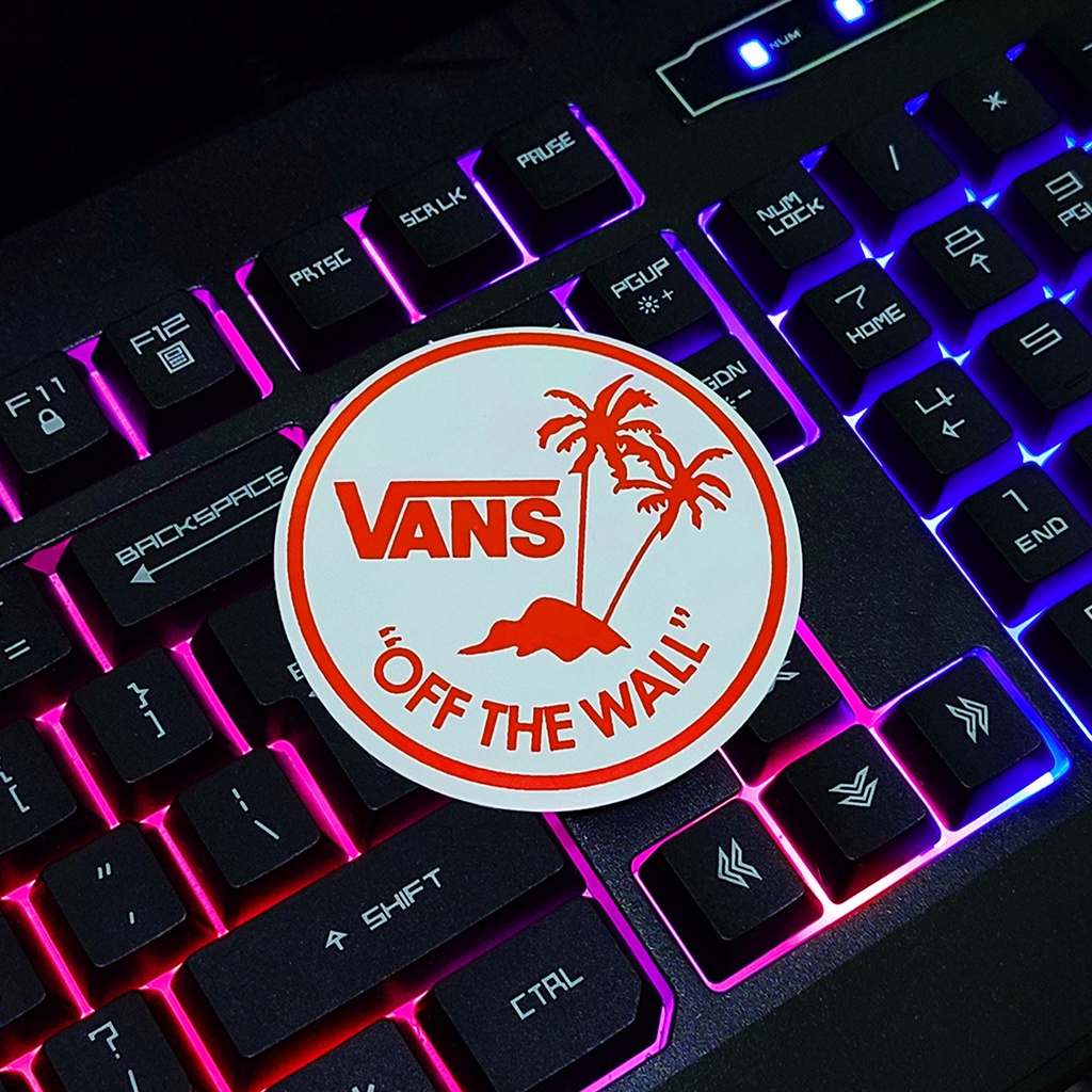 Jual Stiker Aesthetic VANS OF THE WALL SERIES - STICKER TUMBLR MOTOR ...