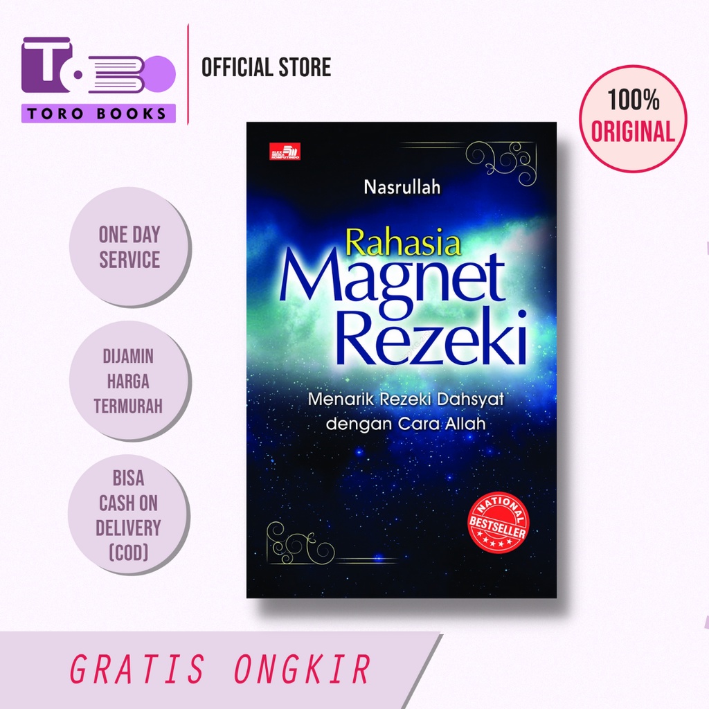 Jual Buku Rahasia Magnet Rezeki - H. Nasrullah, S. Si, Nasrullah | Shopee Indonesia