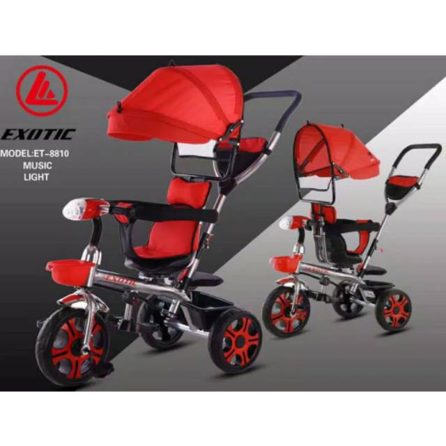 Jual Sepeda Roda Tiga Rotor dan music BMX Exotic ET 8810 Tricycle Baby ...