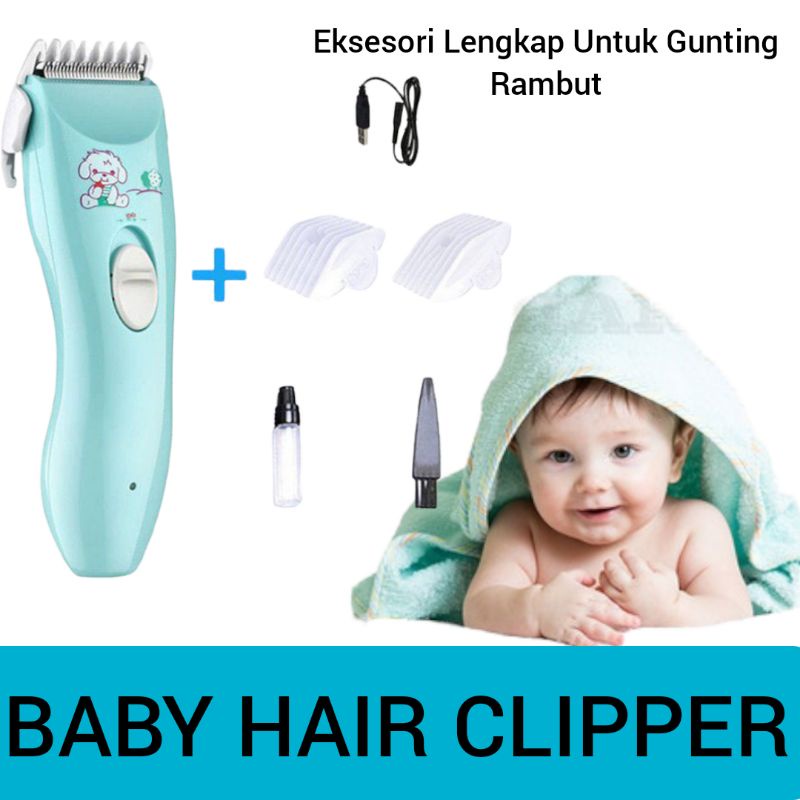 Jual BABY HAIR CLIPPER ALAT CUKUR RAMBUT ANAK BAYI LENGKAP & MUDAH ...