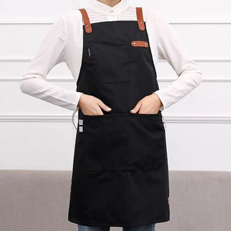 Jual Apron Kitchen Waterproof Celemek Masak Dapur Pria Wanita Chef ...