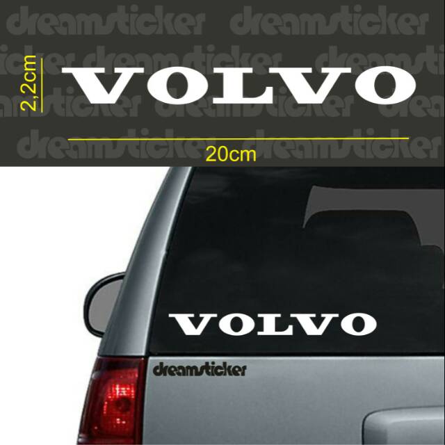 Jual Sticker Stiker Mobil Volvo | Shopee Indonesia