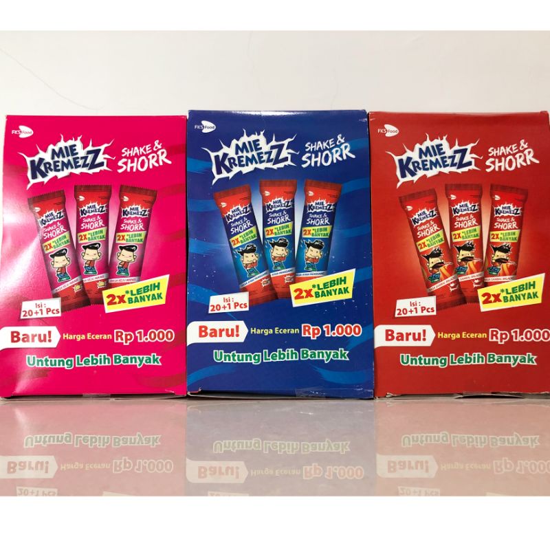 Jual MIE KREMEZZ SHAKE & SHORR BOX | Shopee Indonesia