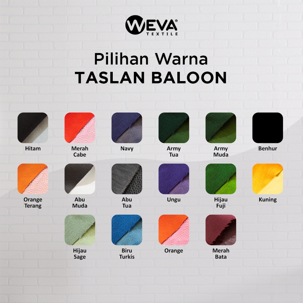 Jual Bahan Kain Jaket Parasut Taslan Baloon Murah | Shopee Indonesia