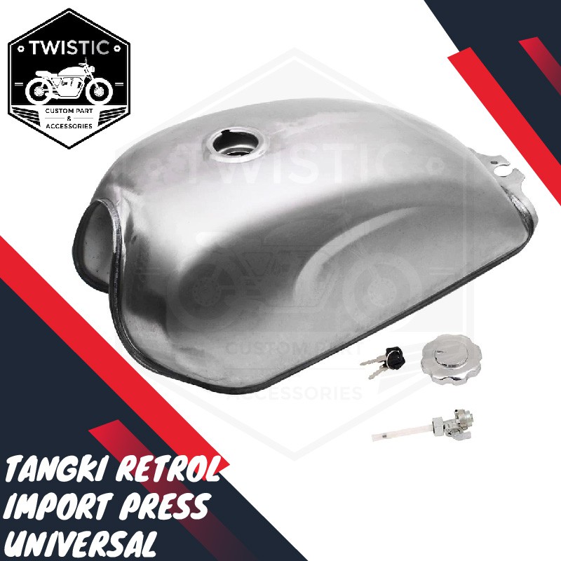 Jual Tangki Tengki Bensin Fuel Tank Motor Custom Universal Press Model ...
