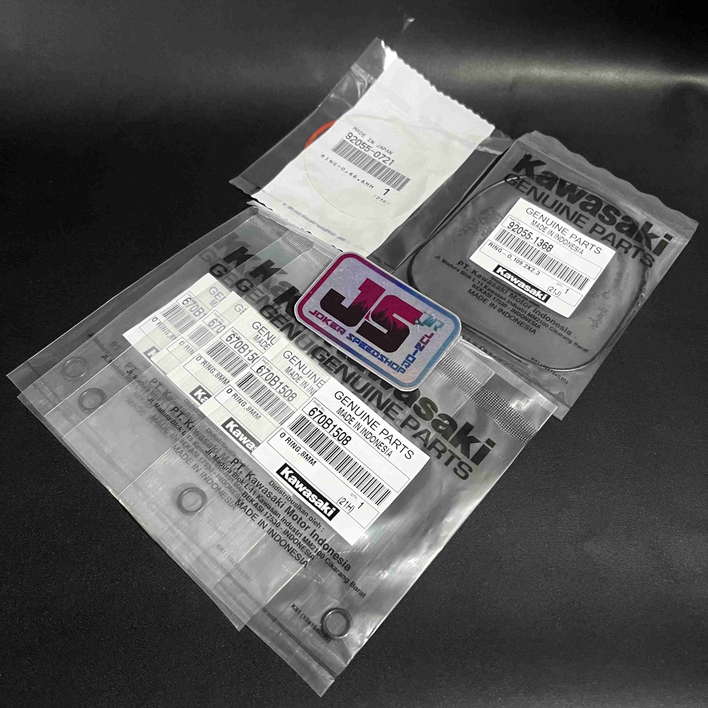 Jual ORING HEAD NINJA ORING SET ORING MERAH HITAM BESAR HITAM KECIL ...