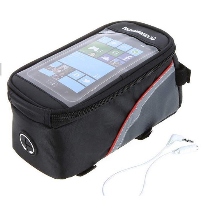 Jual DREX Bike Waterproof Bag 5 5 inch Smartphone Tas Frame Sepeda Hp Anti Air Murah | Shopee ...