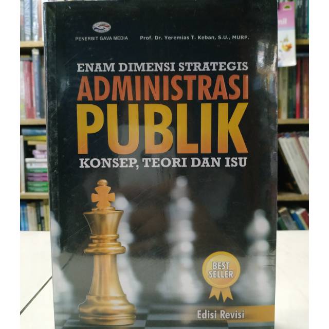 Jual BUKU ENAM DIMENSI STRATEGIS ADMINISTRASI PUBLIK KONSEP TEORI DAN ISU EDISI REVISI | Shopee ...