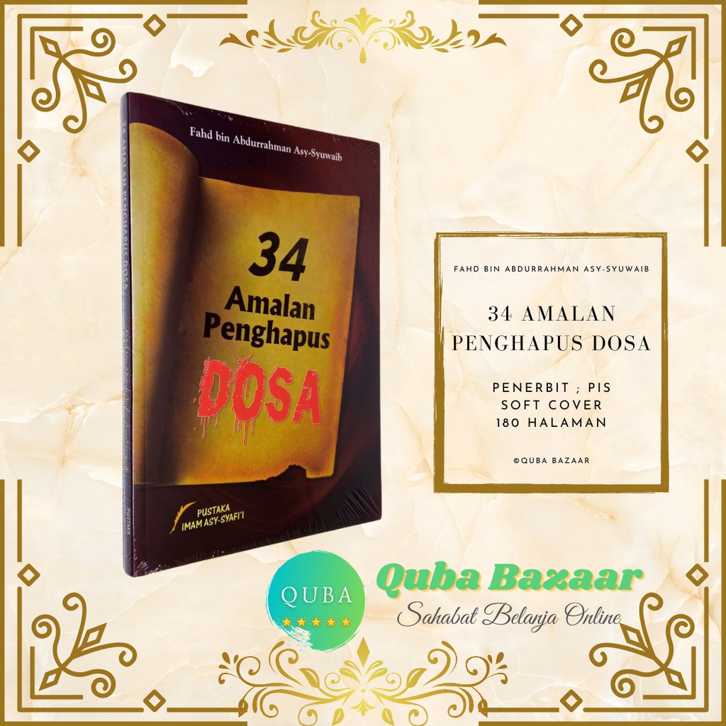 Jual Buku 34 Amalan Penghapus DOSA | Shopee Indonesia