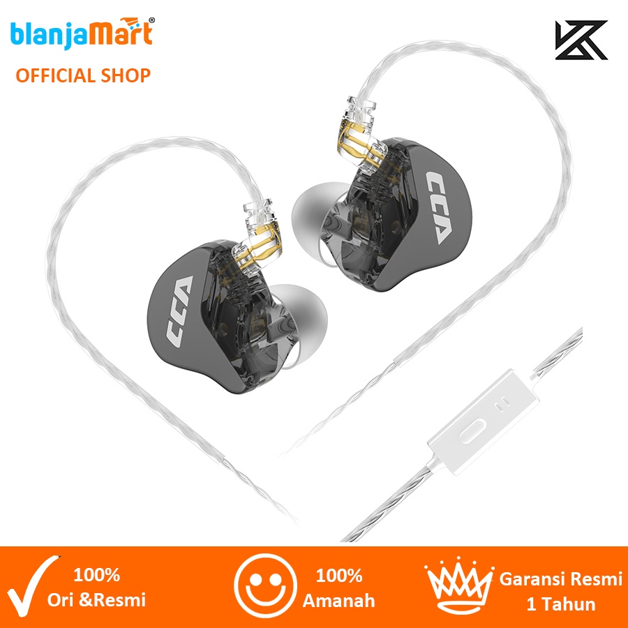 Jual CCA CRA HiFi In Ear Metal Earphone with MIC - GARANSI RESMI ...
