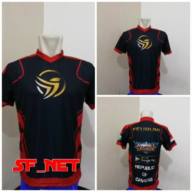 Jual JERSEY GAMING MOBILE LEGENDS TEAM 01SF | Shopee Indonesia