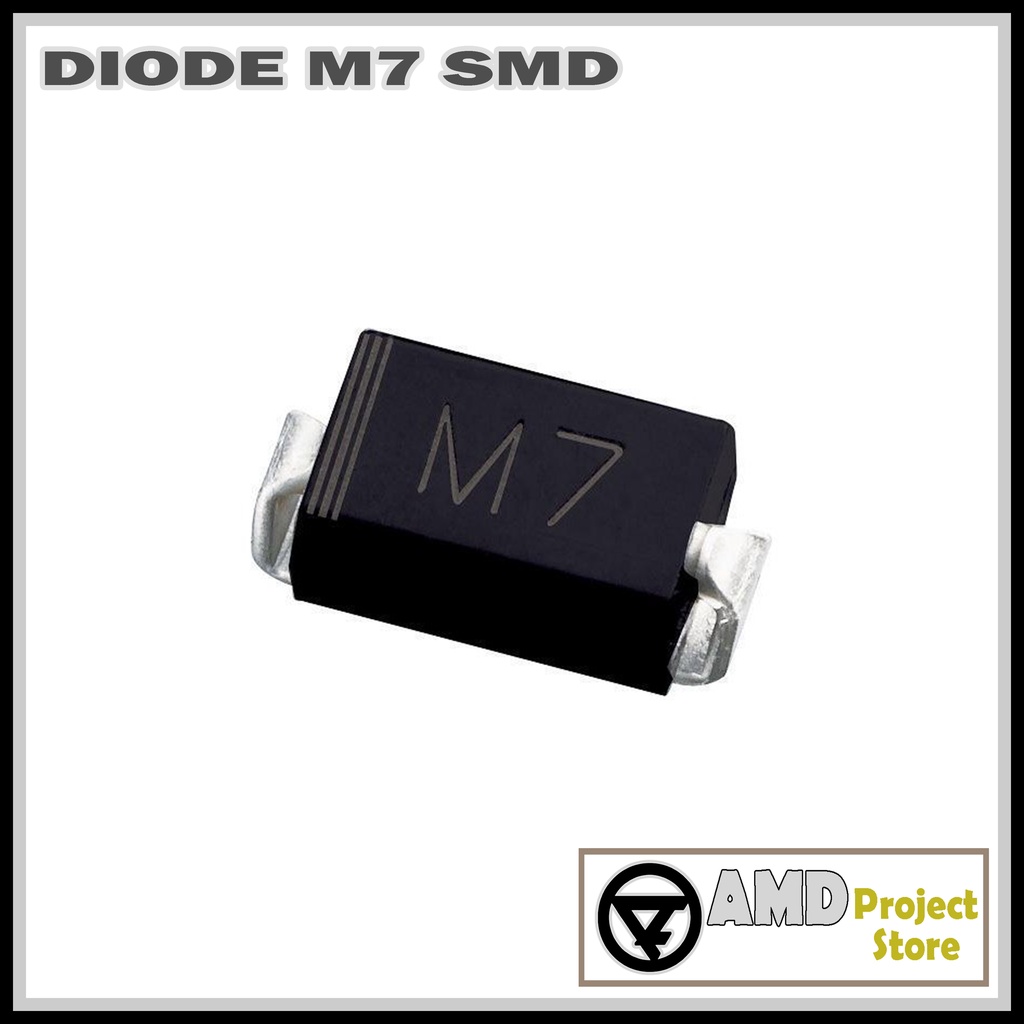 Jual Diode M7 1N4007 IN4007 4007 DO-214AC SMA SMD SMT Dioda | Shopee ...