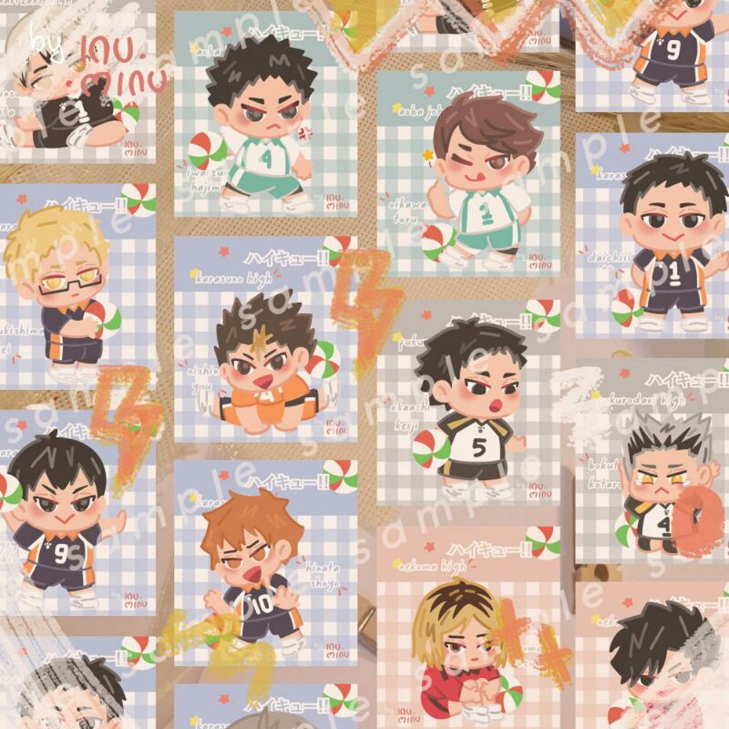 Jual Haikyuu Acrylic Standee // inu.minu | Shopee Indonesia