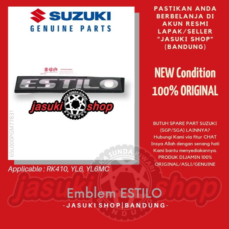 Jual Emblem Emblim Logo Karimun Estilo Asli Ori Original SGP | Shopee ...