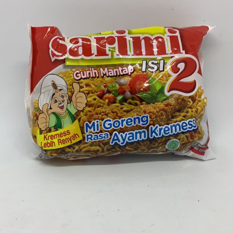 Jual Sarimi Duo Goreng Rasa Ayam Kremes 125 gr | Shopee Indonesia