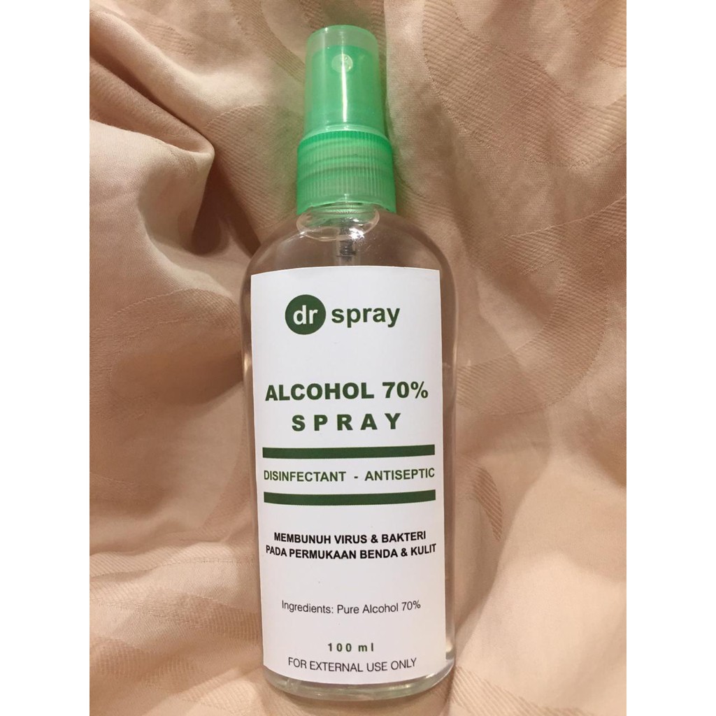 Jual Alkohol 70% Spray Disinfectant | Shopee Indonesia