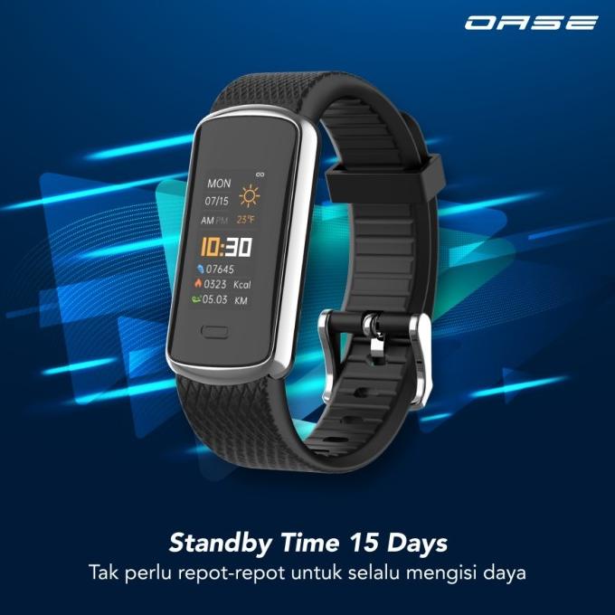 Jual Oase Smartband Zea Ow-B1 Smart Watch Ip67 Sport Watch Garansi ...