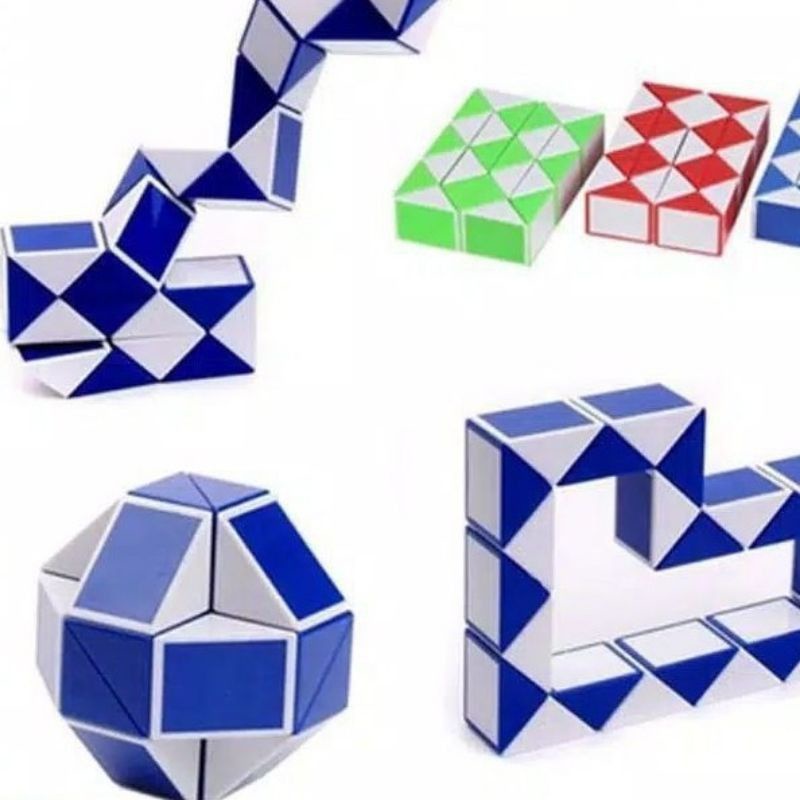 Jual mainan rubik ular besar panjang 34cm mainan edukasi | Shopee Indonesia