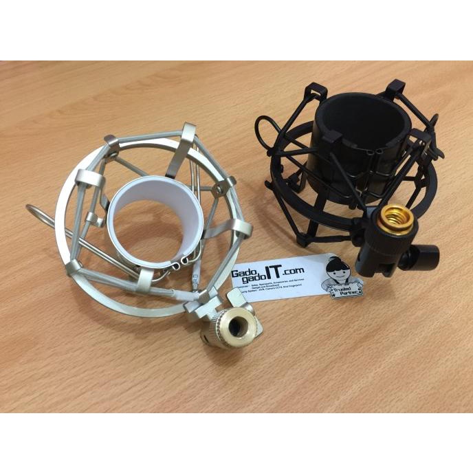 Jual Shock Mount Stand Mic/Microphone Studio Xox M80 For Condenser Mic ...