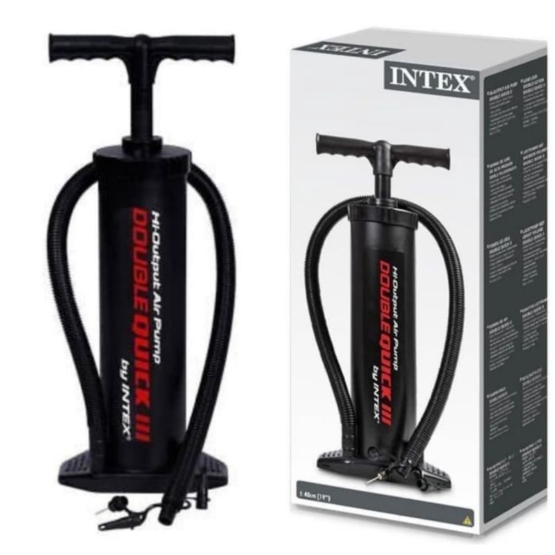 Jual INTEX POMPA ANGIN TANGAN HAND PUMP DOUBLE QUICK 68612 HARGA MURAH ...