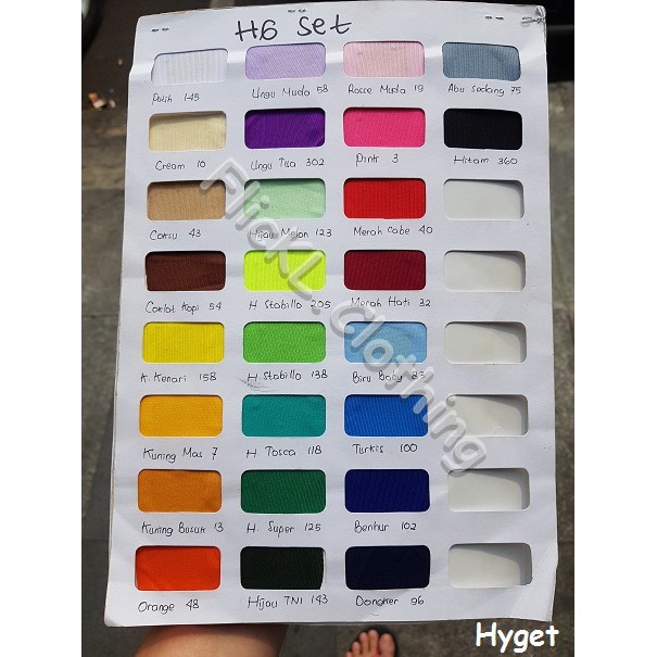 Jual Kain Hyget Super Bahan Hyget Double Hyget Super Kilo | Shopee ...