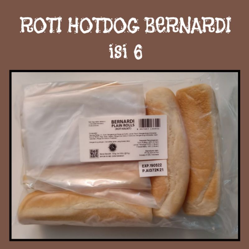Jual roti hotdog bernardi/roti hotdog | Shopee Indonesia