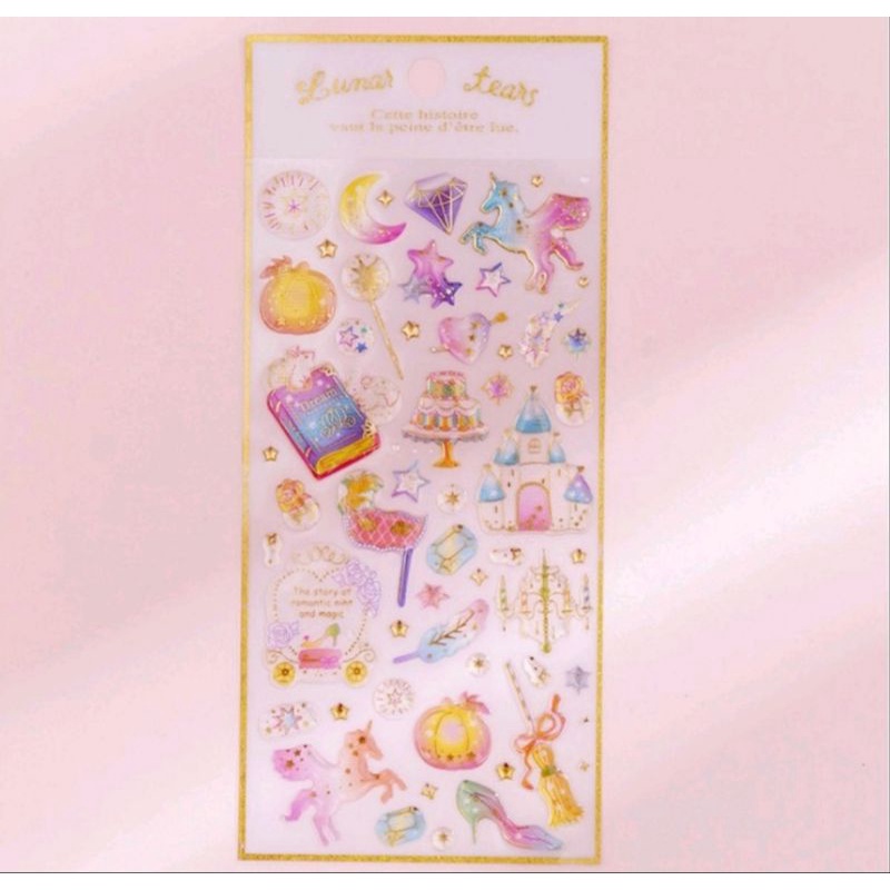 Jual Sticker Timbul Korea Glitter Transparan (Kode Transparan) | Shopee ...