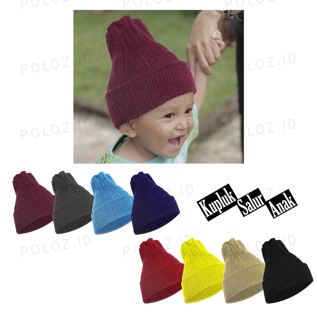 Jual KUPLUK BAYI SALUR KUPLUK ANAK PREMIUM TOPI BAYI TOPI KUPLUK BAYI ...
