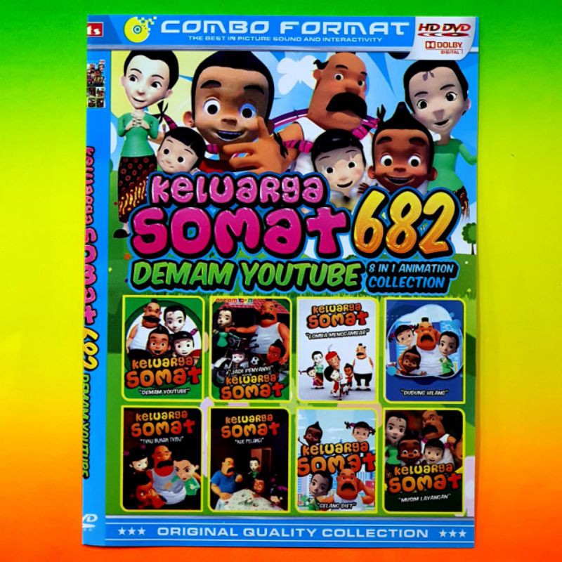 Jual Kaset Film Carton Anak Anak Keluarga Somat Demam YouTube Animation ...