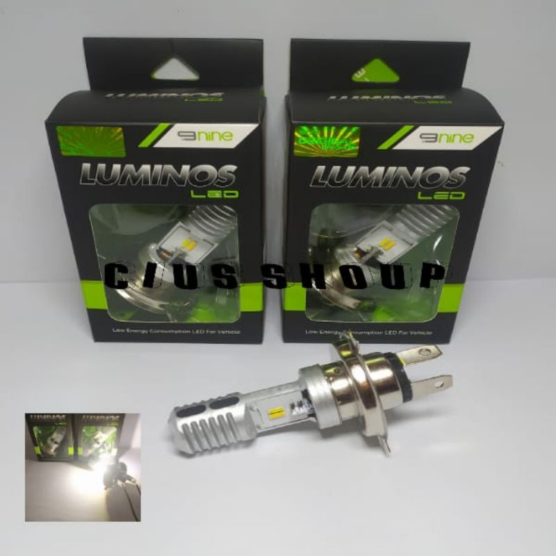 Jual LAMPU LED UTAMA MOTOR VIXION TYPE H4 CSP 12 MATA NINE WHITE | Shopee Indonesia