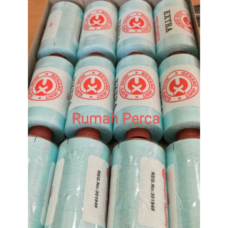 Jual Benang Extra Biru Telur Asin | Shopee Indonesia