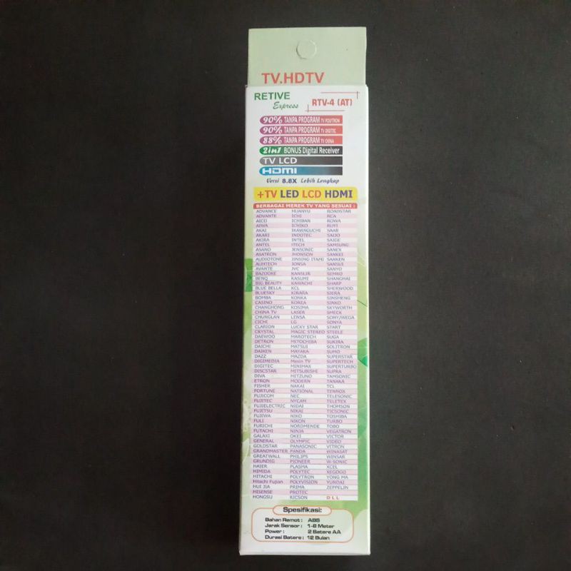 Jual remote RTV-4 (AT) | Shopee Indonesia