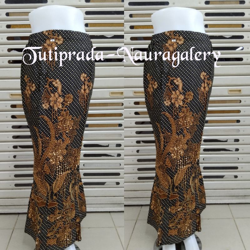 Jual rok batik Payet coklat ROK PESTA murce | Shopee Indonesia