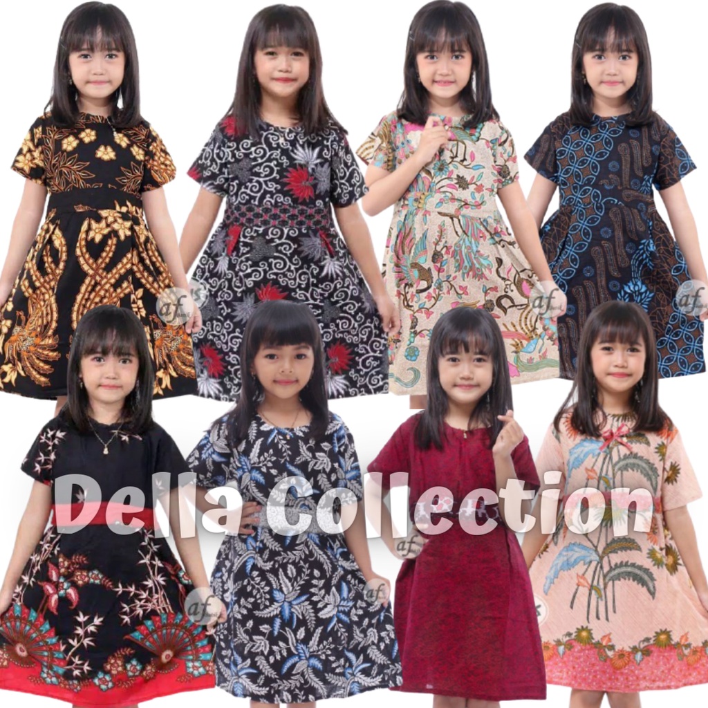 Jual Dress Batik Anak Usia 2 sampai 10 12 Tahun - Motif Batik ...