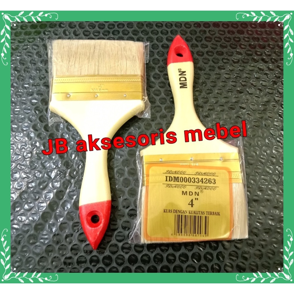 Jual KUAS CAT TEMBOK 4" MERK MDN (HARGA PER PCS) | Shopee Indonesia