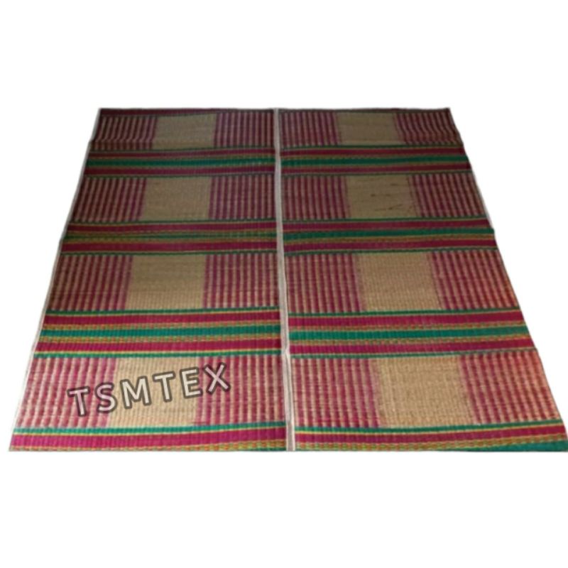 Jual TIKAR ANYAM PANDAN 200X240cm JUMBO DEKORASI RUANGAN | Shopee Indonesia