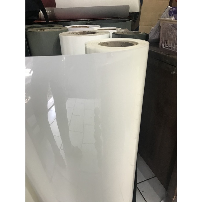 Jual Prespan Mika Putih Susu 0.15mm s/d 0.50mm1meter / Mika Film Putih ...