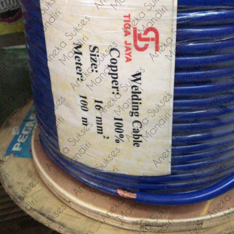 Jual KABEL LAS 16MM FULL TEMBAGA KABEL TRAFO LAS 16MM KABEL MESIN LAS ...