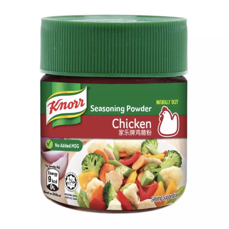 Jual Knorr Chicken Powder NO MSG Bumbu Kaldu Ayam Tanpa MSG Knorr ...