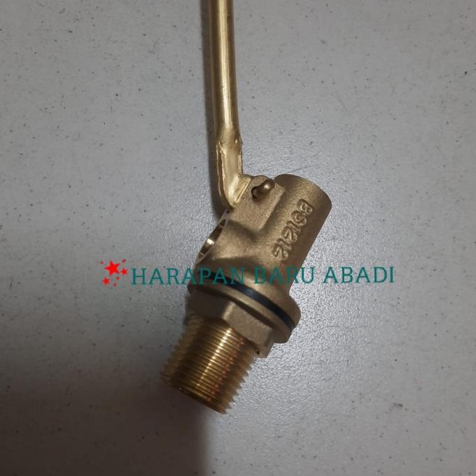 Jual Floating Valve Drat 1/2" inch Bola PTFE / Pelampung Tangki Air ...