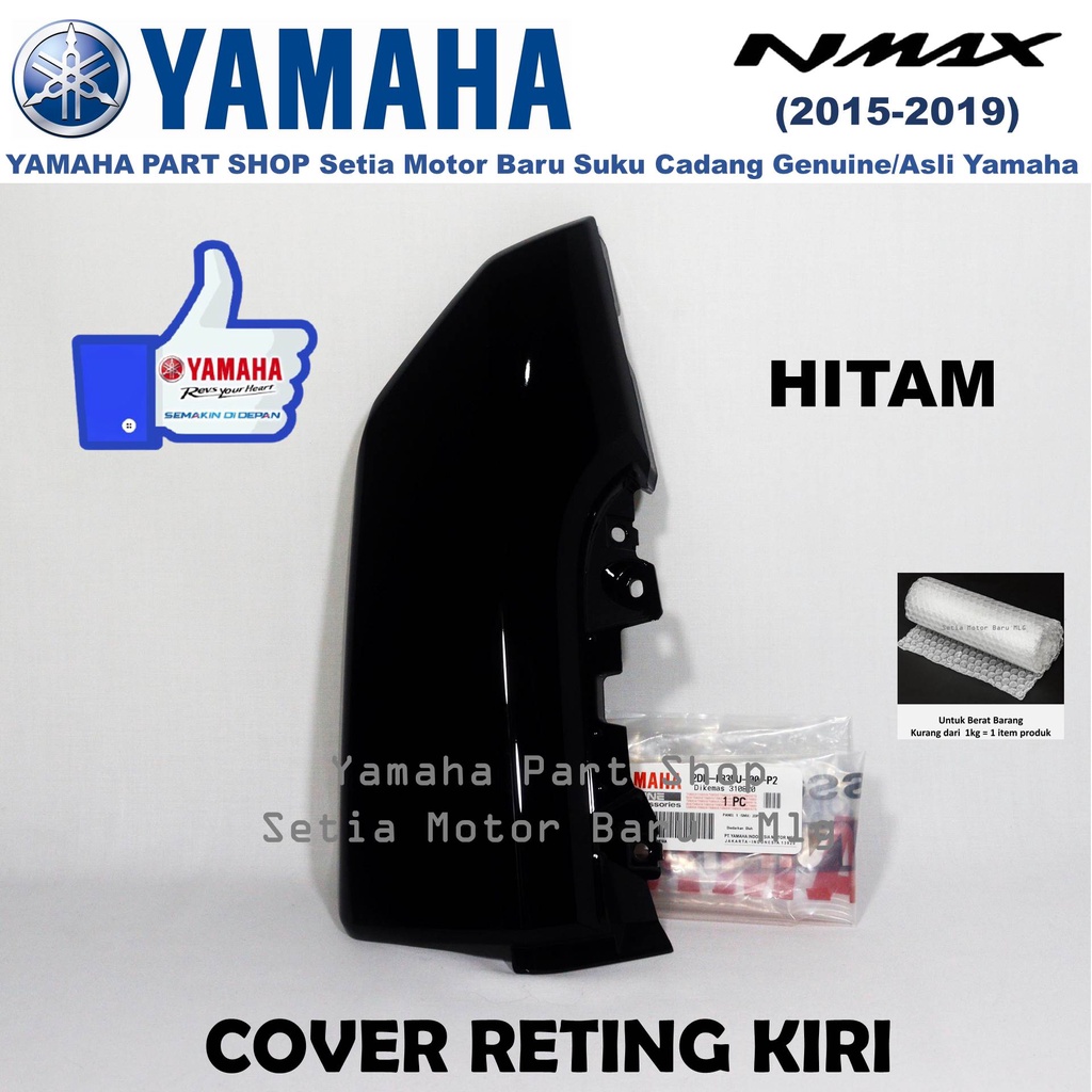 Jual Cover Reting Riting Sayap Winglet N Max Old Nmax Lama Hitam Kiri ...