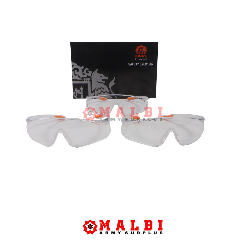Jual Kacamata Safety Bening Clear KING'S KY 1151 Original | Shopee ...