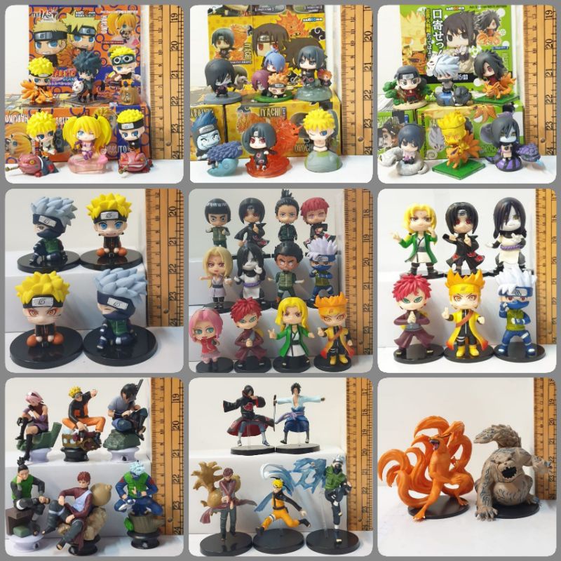 Jual Naruto Set Figure / Mainan / Pajangan / Hiasan / Koleksi | Shopee ...