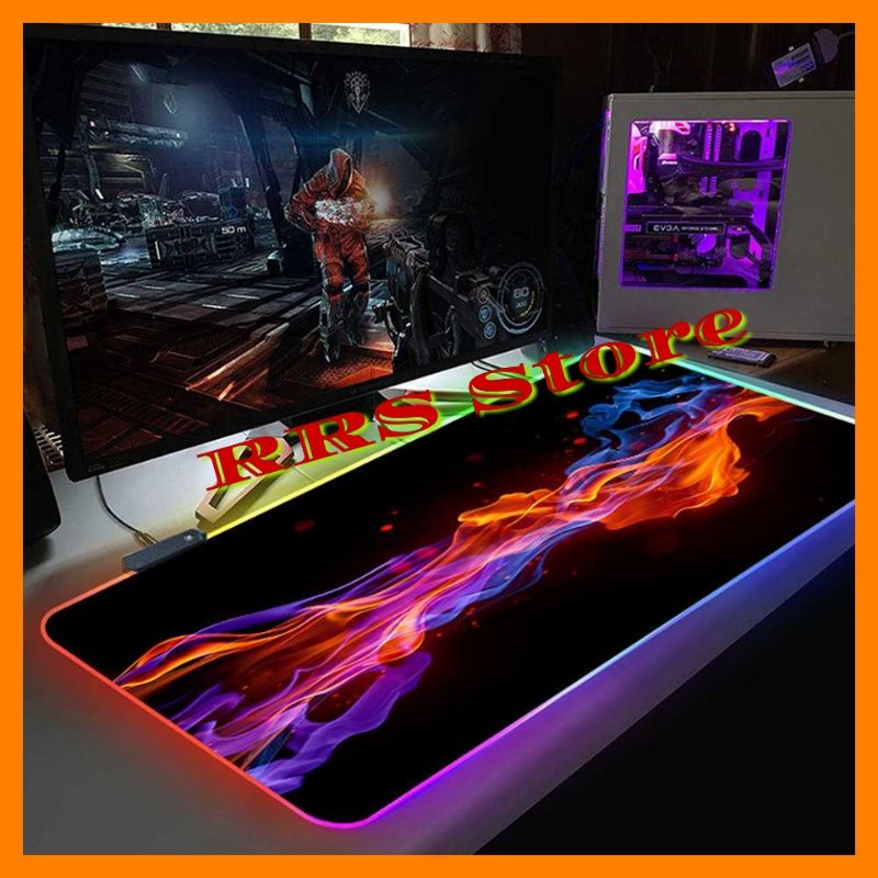 Jual Mairuige Gaming Mouse Pad Illuminated LED RGB 800x300mm Mousepad ...