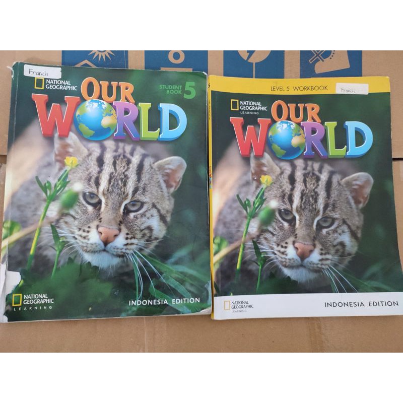 Jual Buku Pelajaran Our World National Geographic level 5 Workbook ...