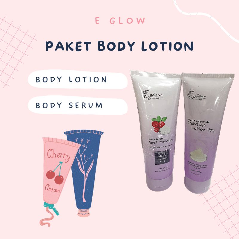 Jual Paket Body Lotion E Glow Original | Shopee Indonesia