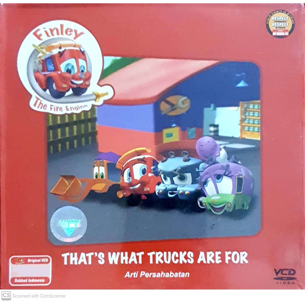 Jual Finley The Fire Engine: That's What Trucks Are For | VCD Original ...