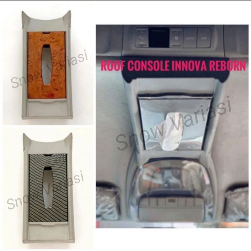 Jual Kokpit Roof Console Box Tempat Tisu All New Innova 2016 2021 Up ...
